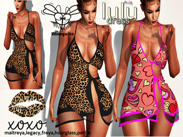 Second Life Marketplace Mosquito Lulu Dress Body Mesh